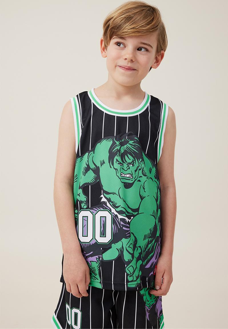 License basketball tank - lcn mar phantom stripe/hulk