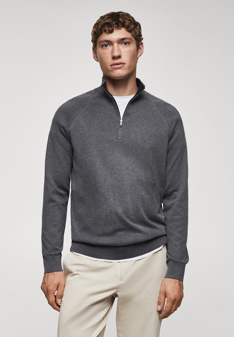 Sweater tenp - medium grey
