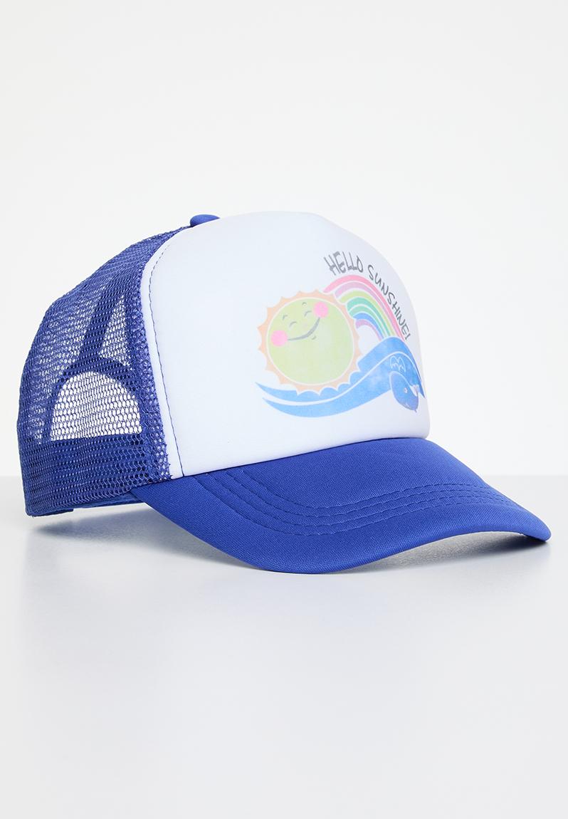 Boys mesh cap - blue