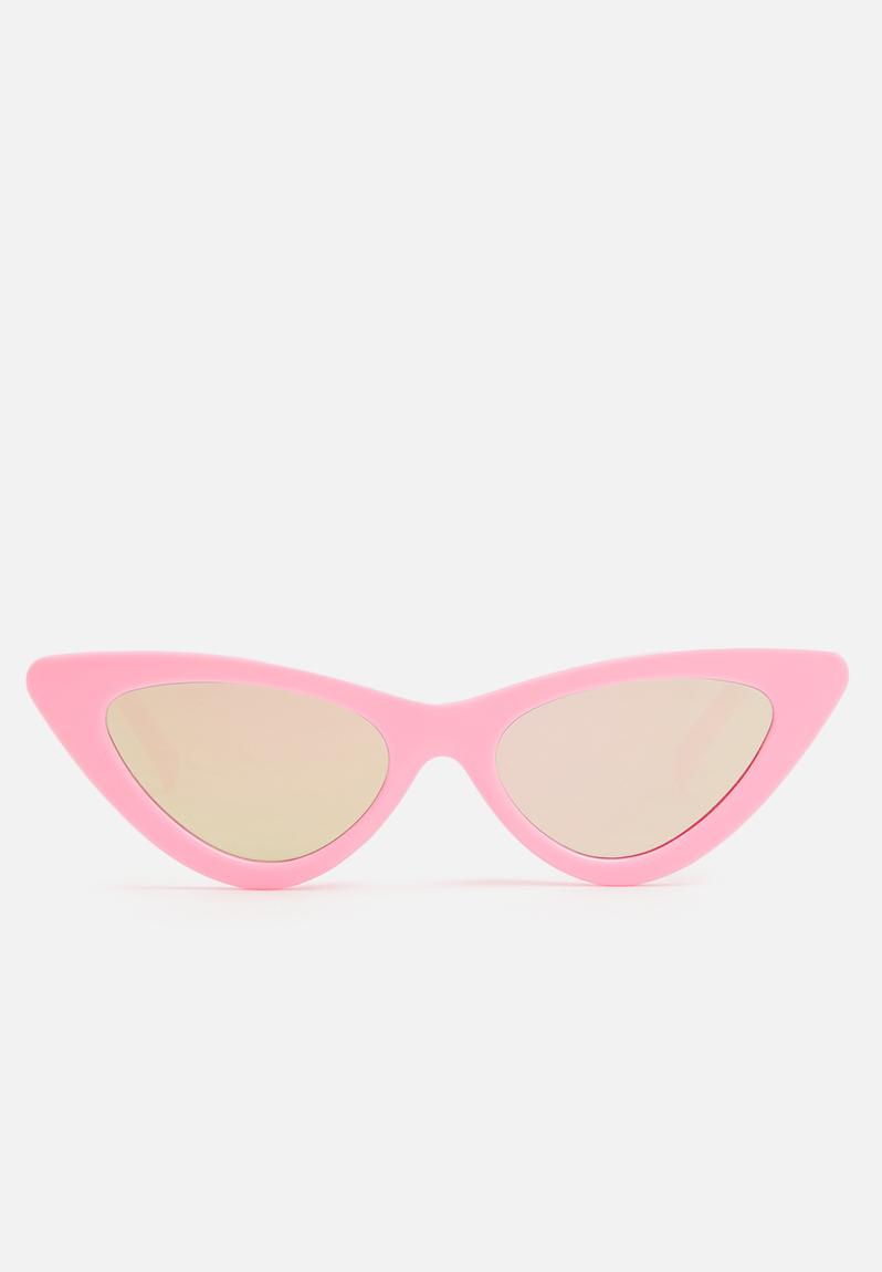 Girls Cat Eye Sunglasses Pink1 Pop Candy Accessories