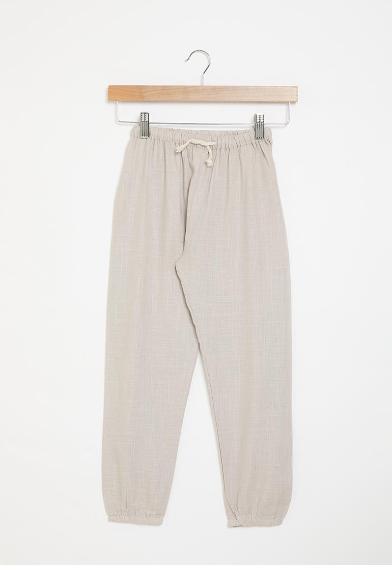 Boys drawstring pants -grey POP CANDY Pants & Jeans | Superbalist.com