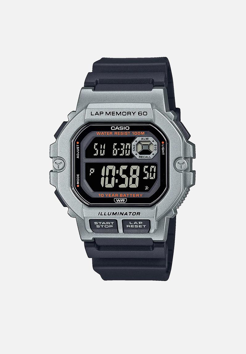 Digital lap time resin - black/silver
