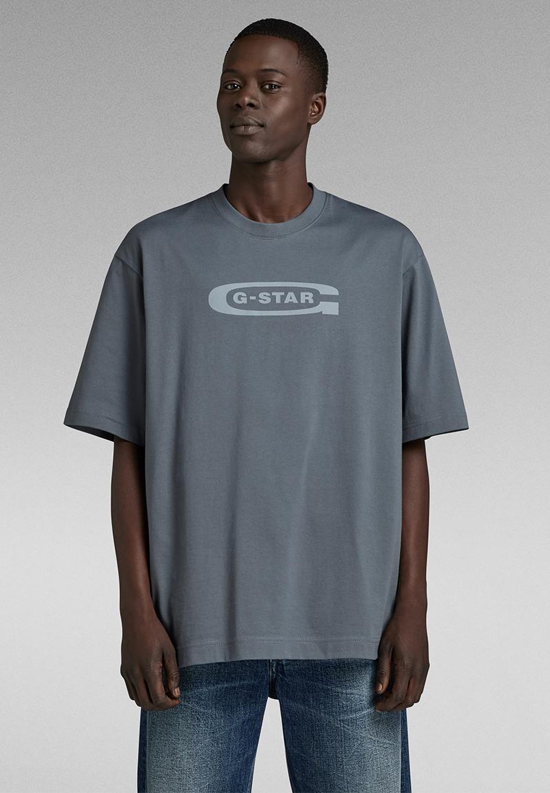 Old school logo boxy r t dry jersey o - axis