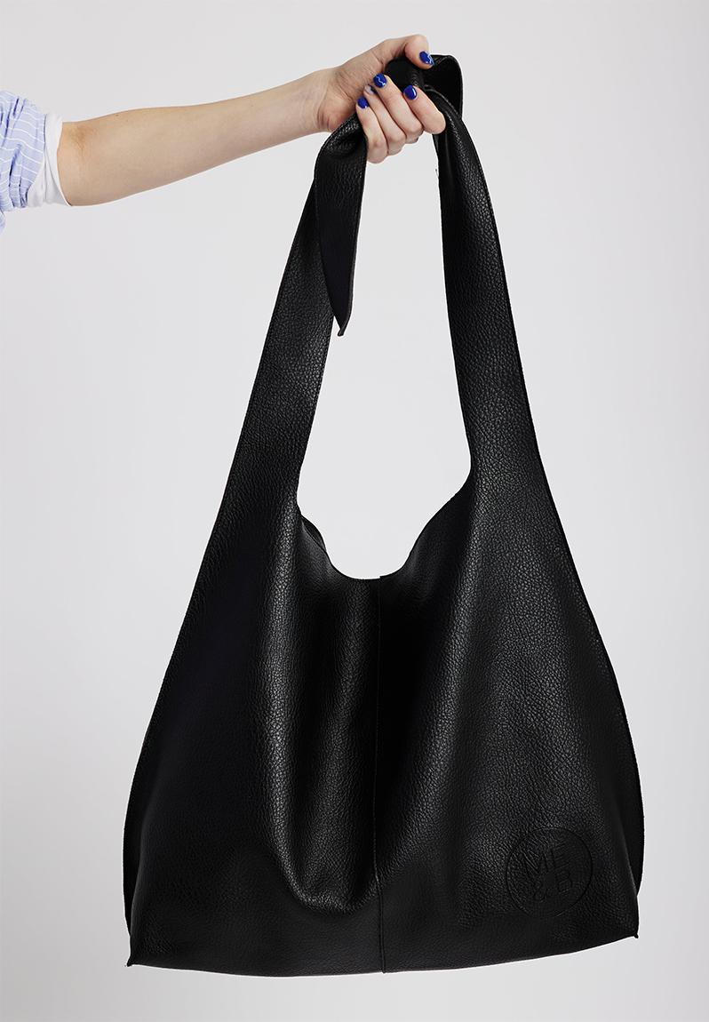 The tie shoulder tote - black Me&B Bags & Purses | Superbalist.com