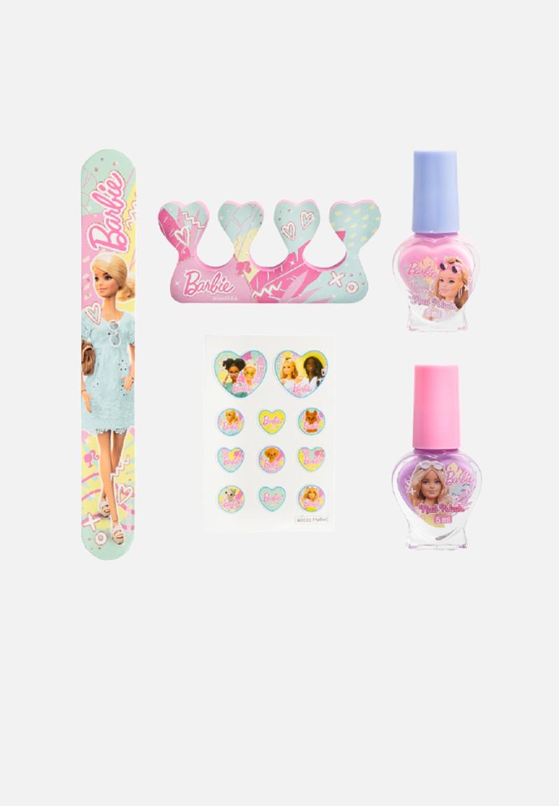 Barbie nail gift set - pink