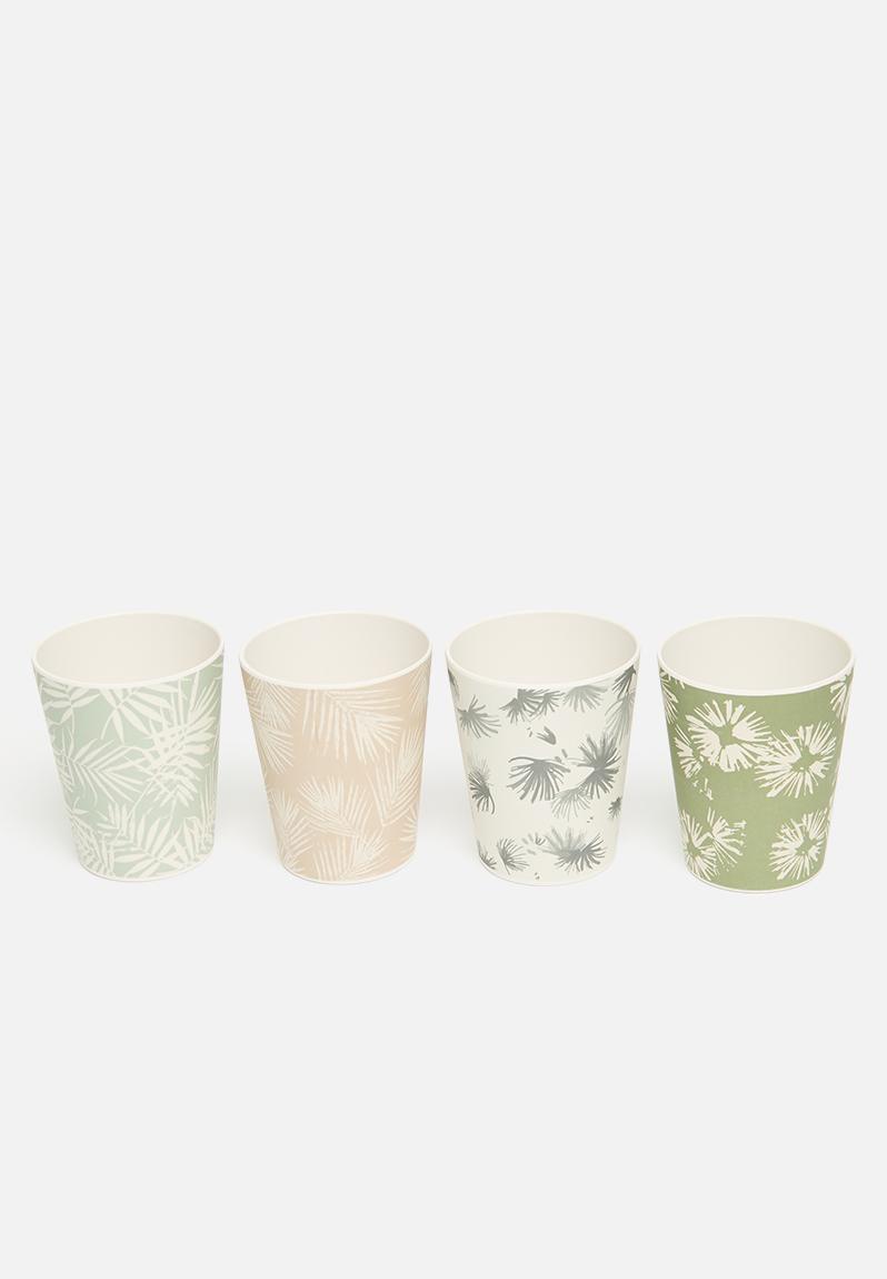 Topaz outdoor cup set of 4 - multi