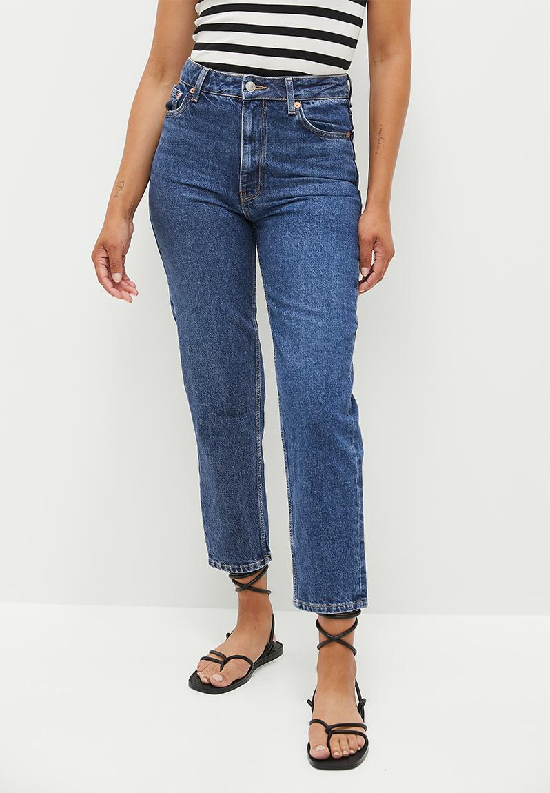 Jeans Mom2000 - Open-Blue