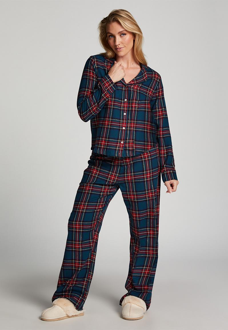PJ Flannel Twill Check - reflecting pond