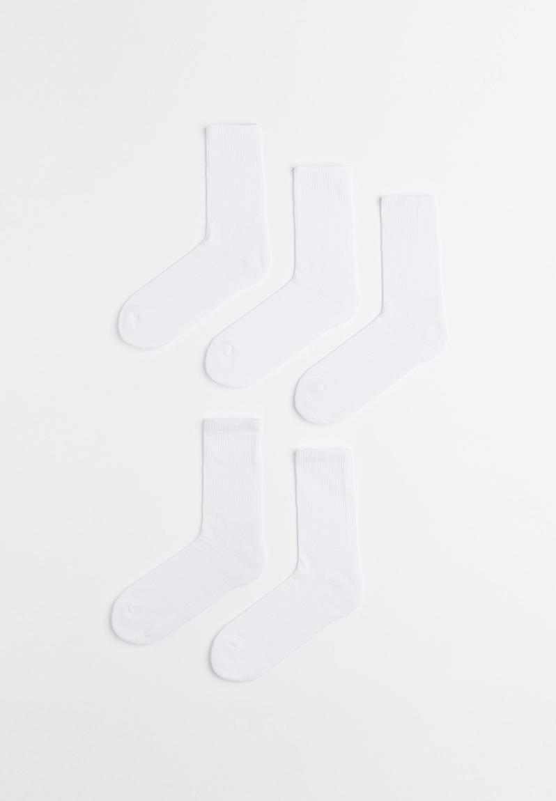 5-Pack socks - white - 0647207031