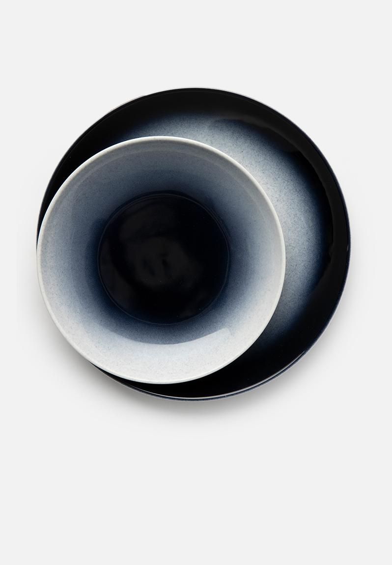 Ombre Cobalt Blue Side Plate Set of 4