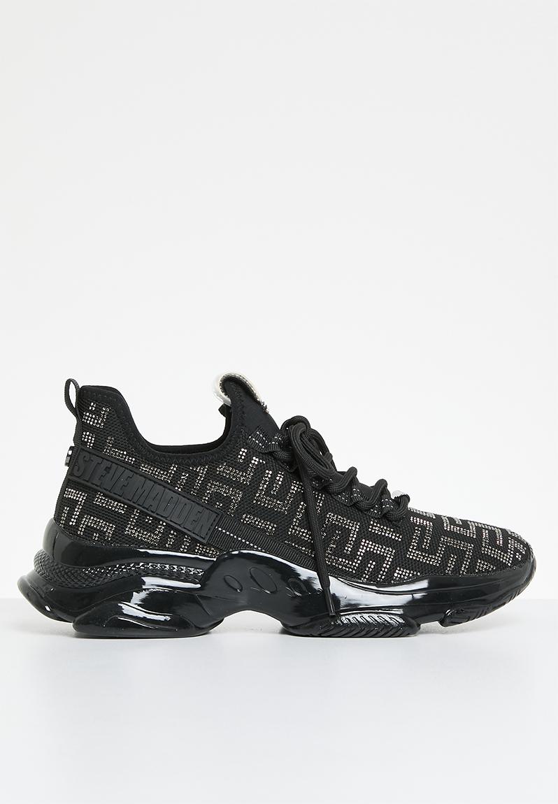 Max-out sneaker - black/silver