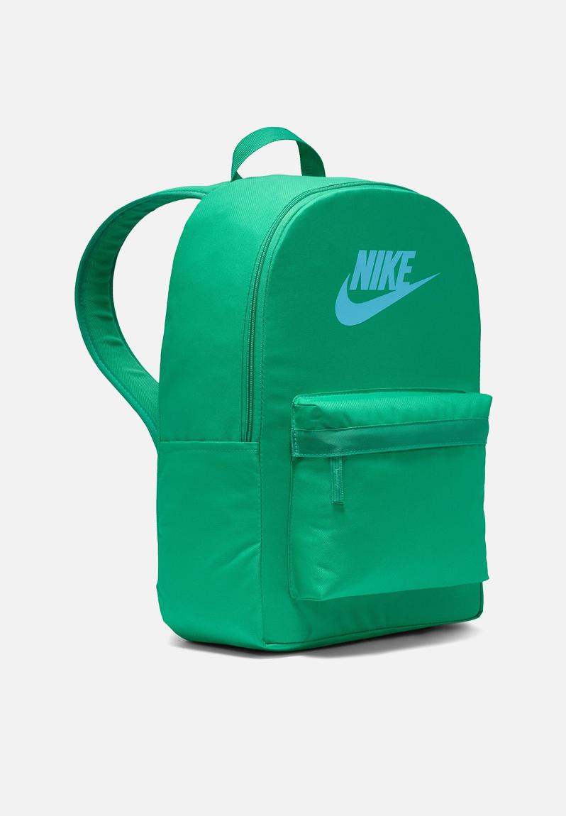 Nike Heritage Backpack 25l Stadium Greenaquarius Blue Nike Bags And Wallets