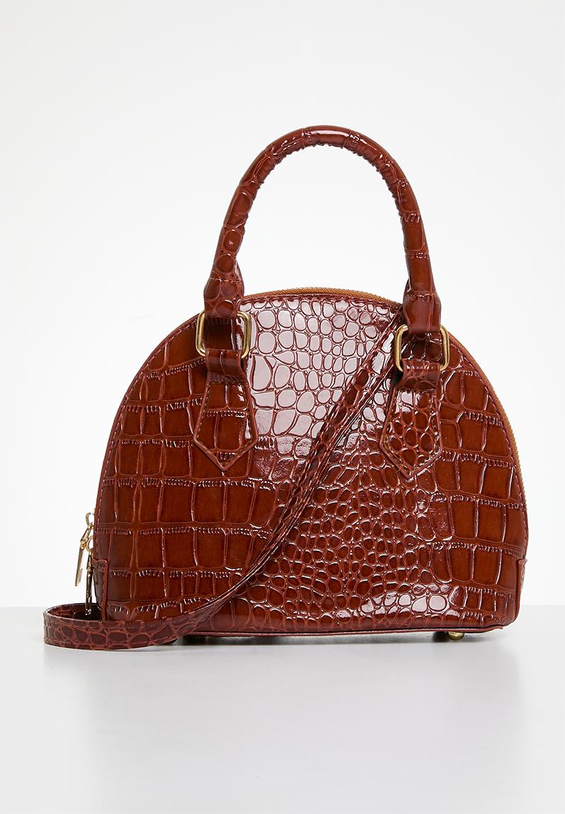 Sutton shoulder bag - brown