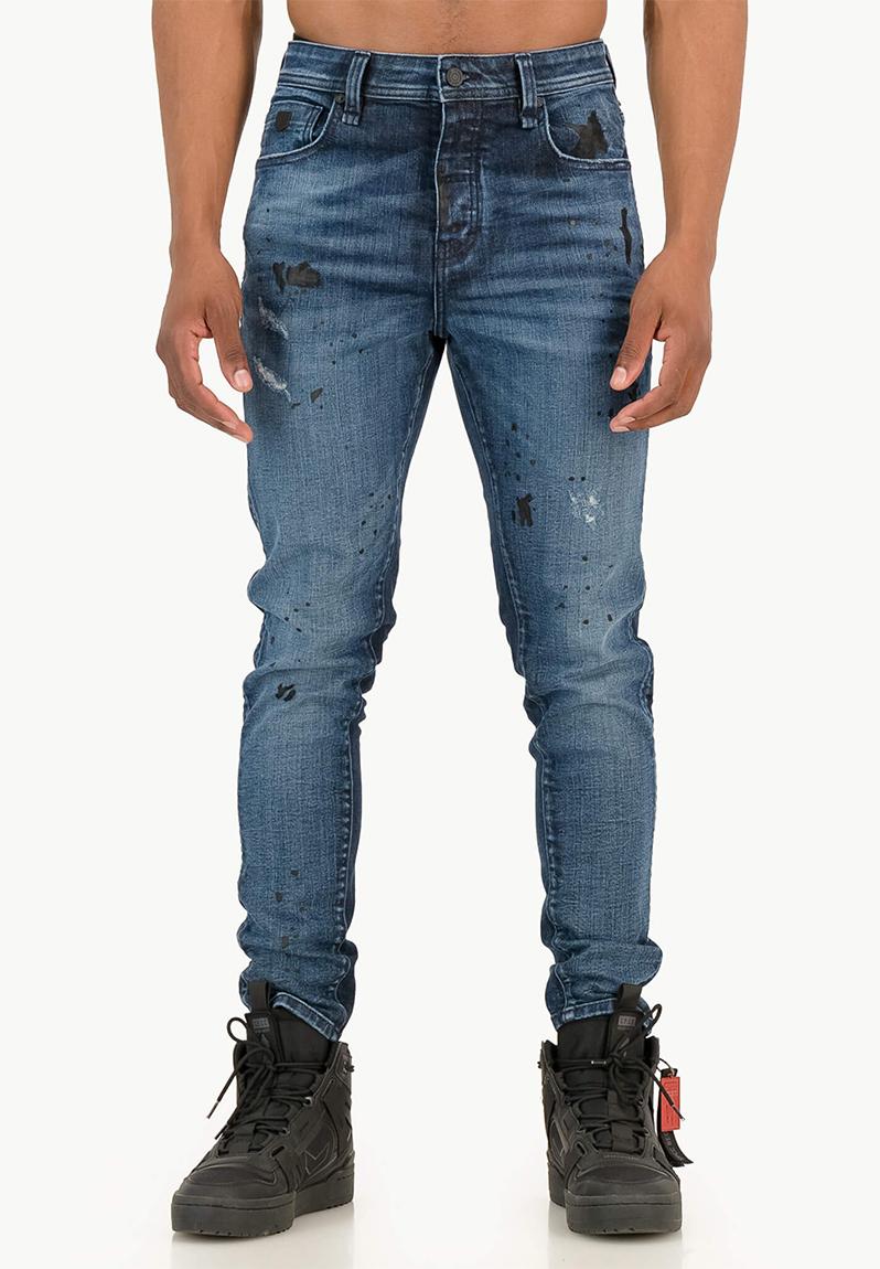 Cortana fashion sabre fit jeans - indigo