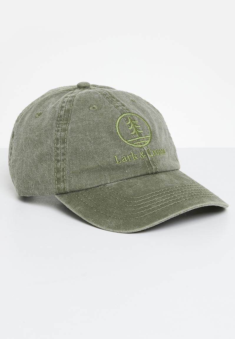 Lark & crosse earl peak cap - khaki
