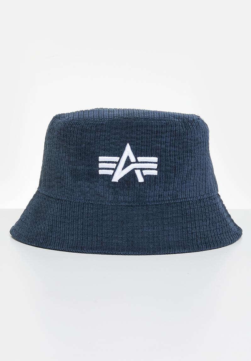AI Velour Bucket Hat - Navy