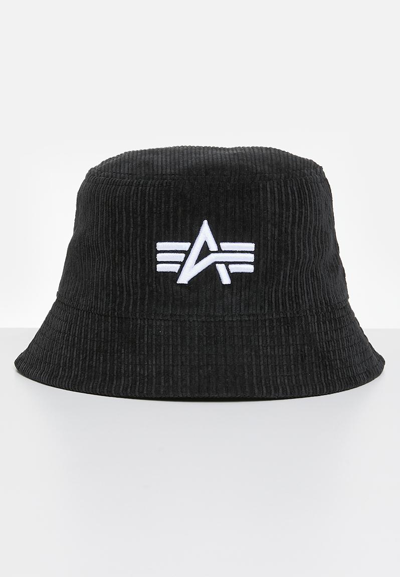 AI Velour Bucket Hat - Black