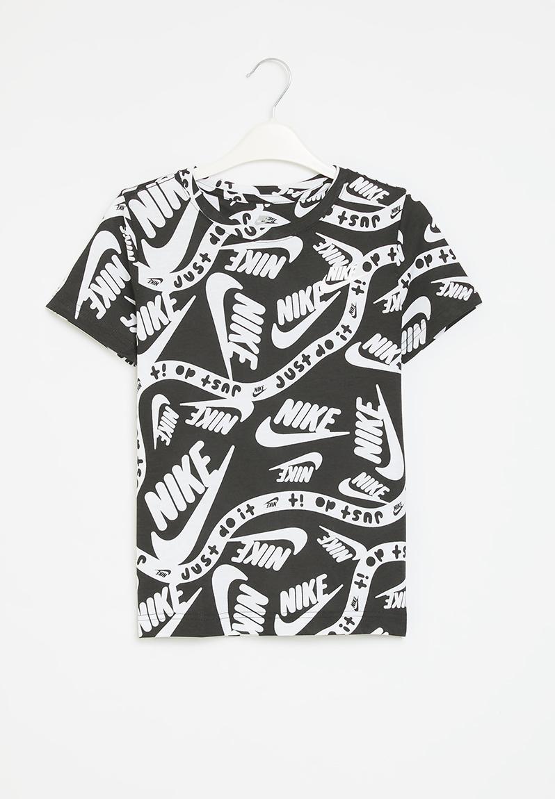 Nike brandmark basic tee - black
