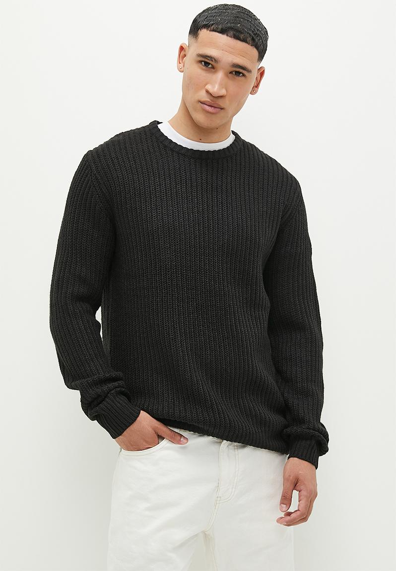 MK-181BINARYY - Jet Black1 Brave Soul Knitwear | Superbalist.com