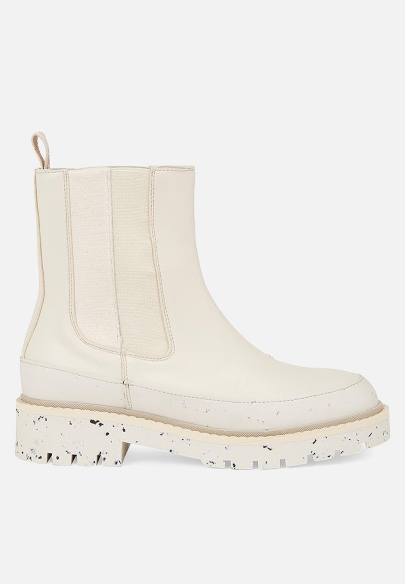 Combat mid chelsea boot wn - eggshell/travertine