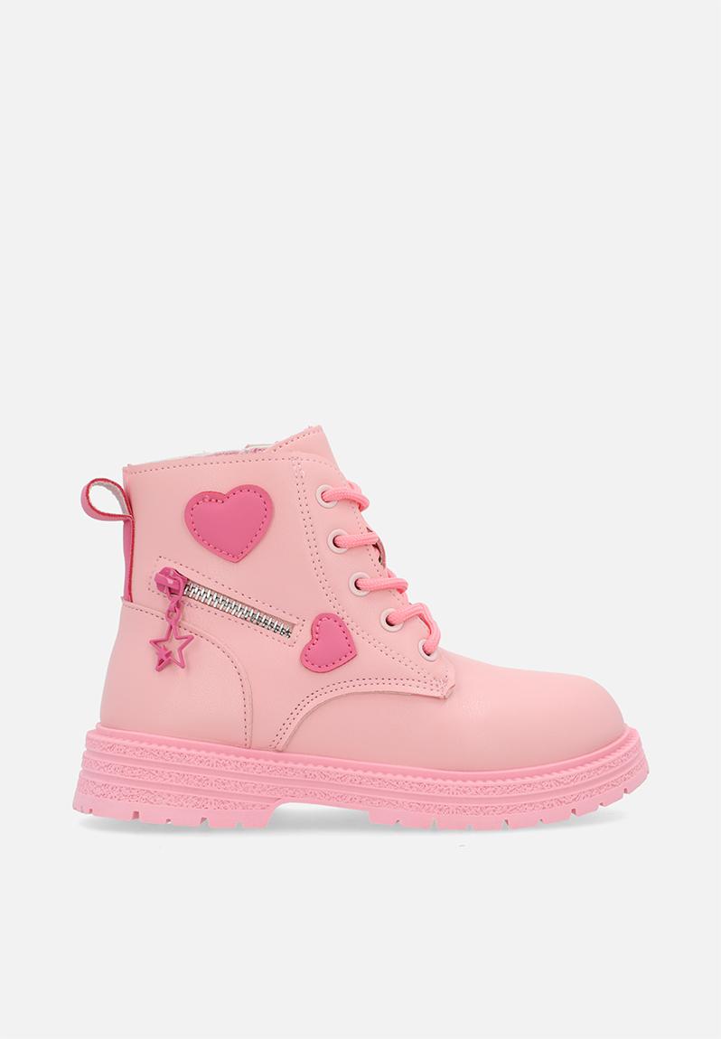 Lace up ankle boots - pink POP CANDY Shoes | Superbalist.com