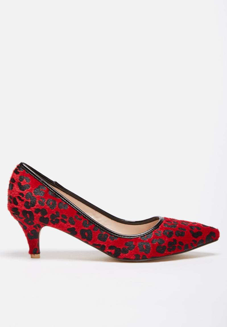 BLAKE - RED LEOPARD Footwork Heels | Superbalist.com