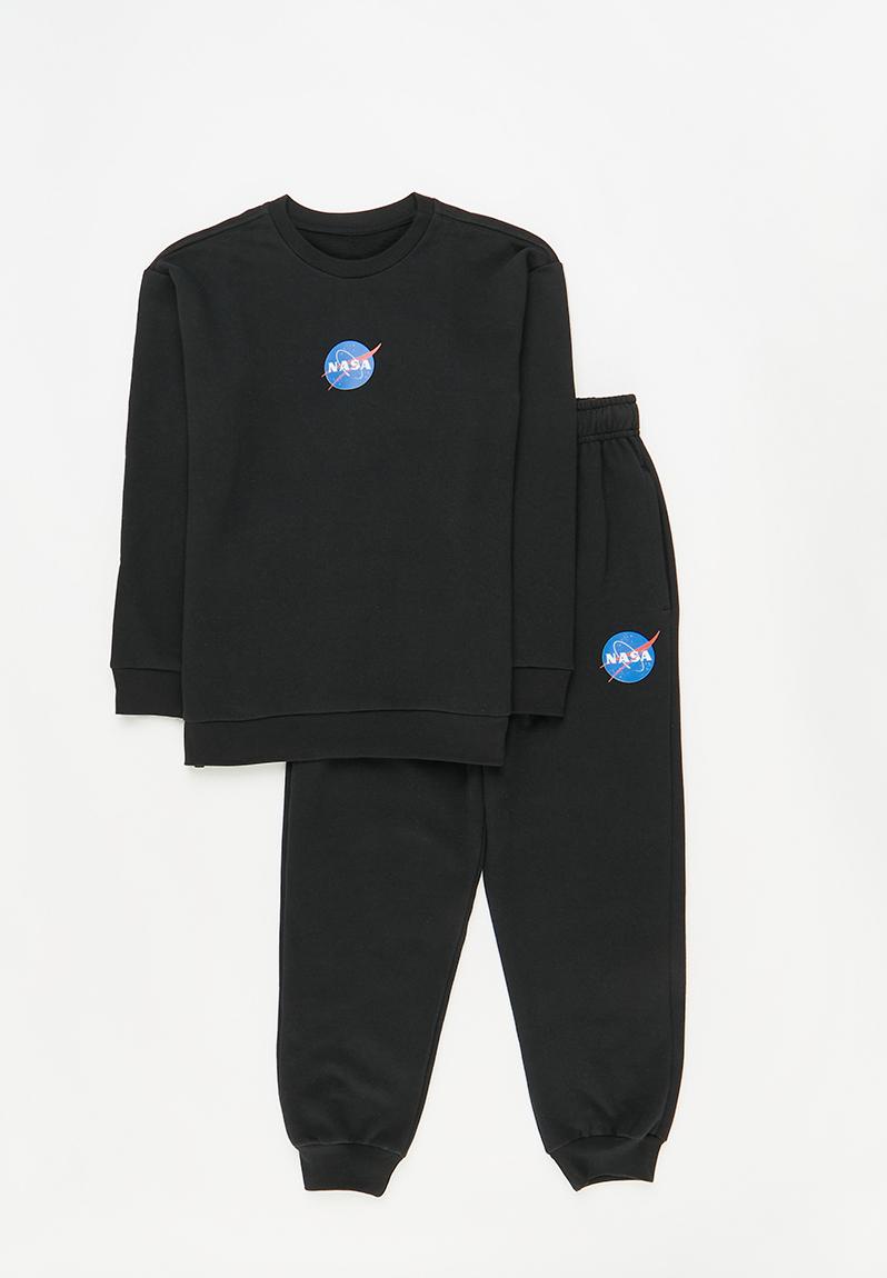 NASA Tracksuit - black black