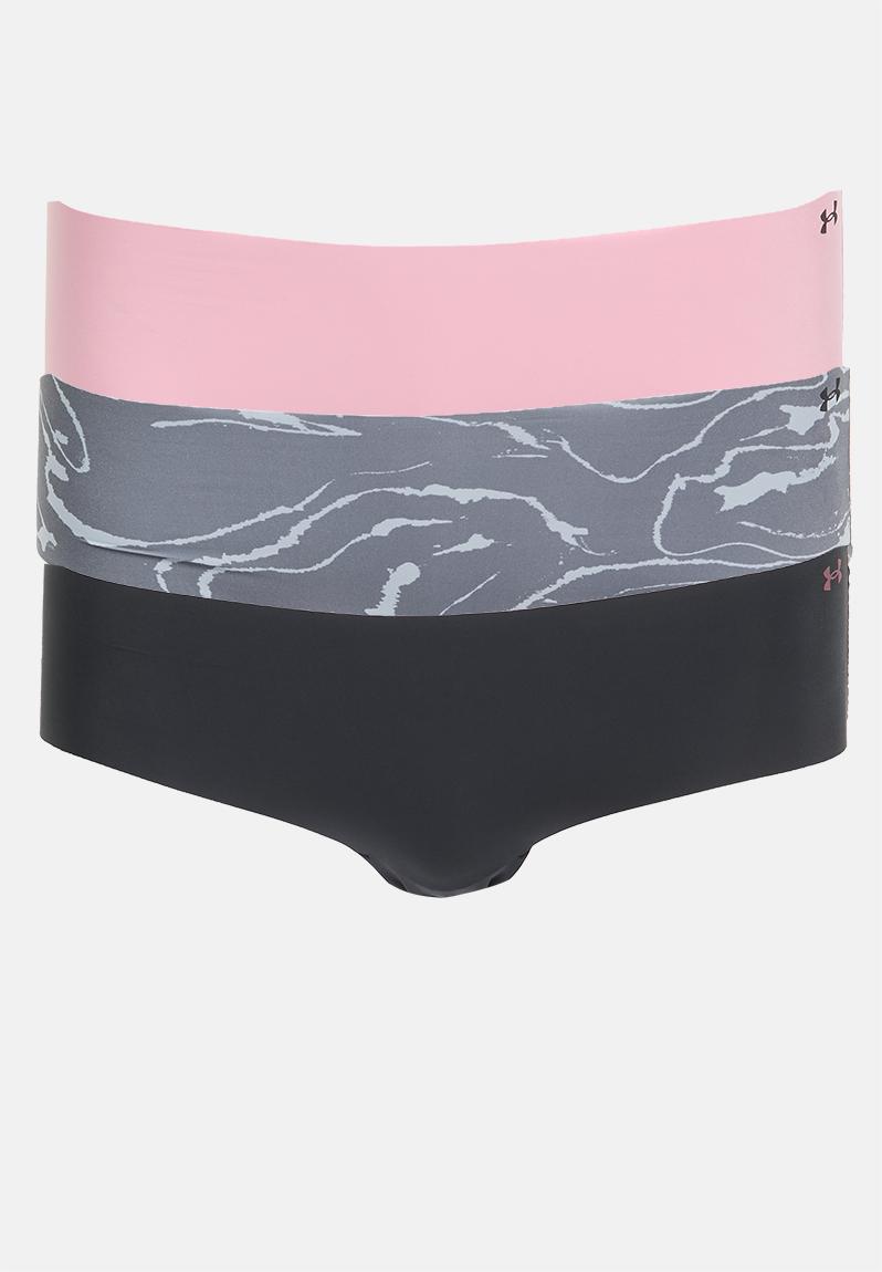 Underwear hipster ua pure stretch noshow hipster 3-pack - multi