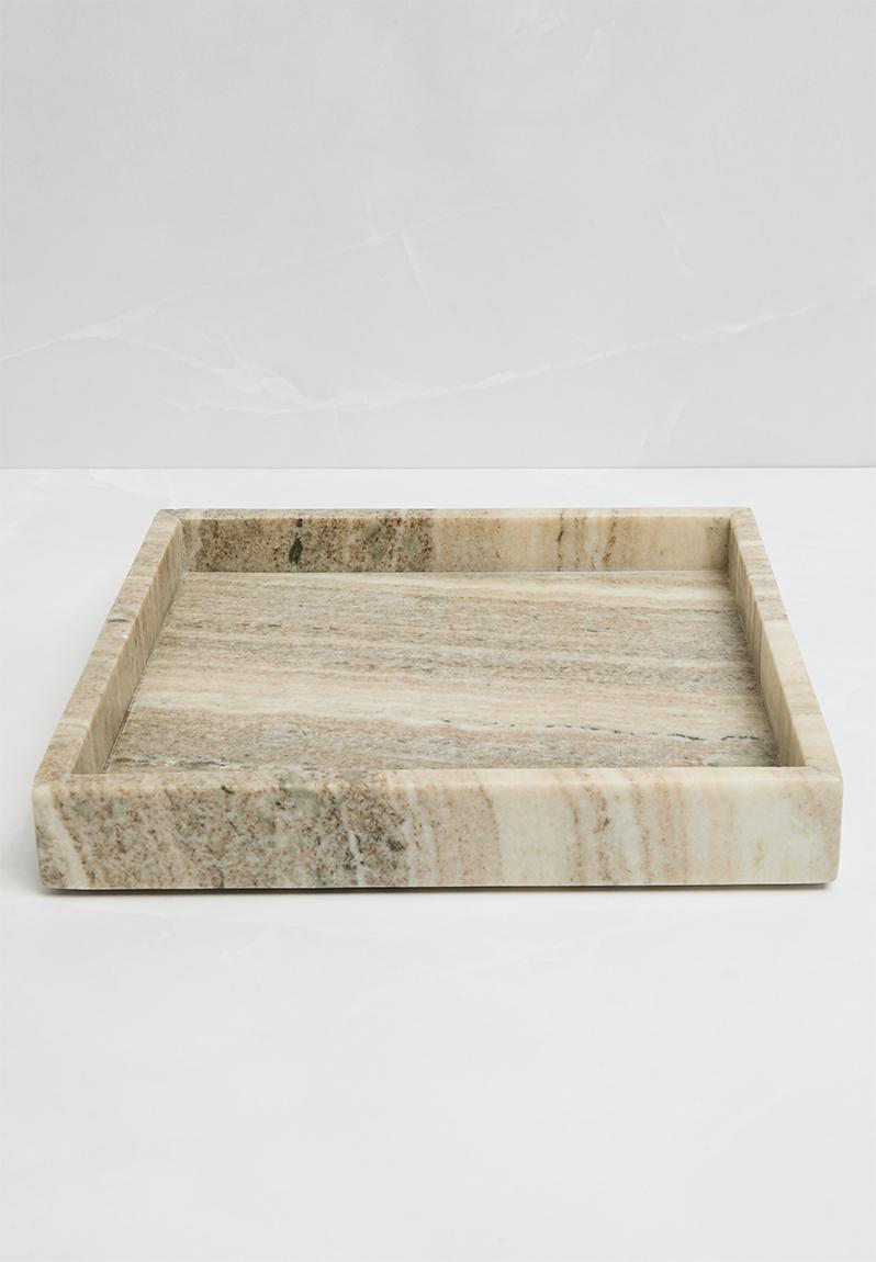 Marble Tray - Capri Biege