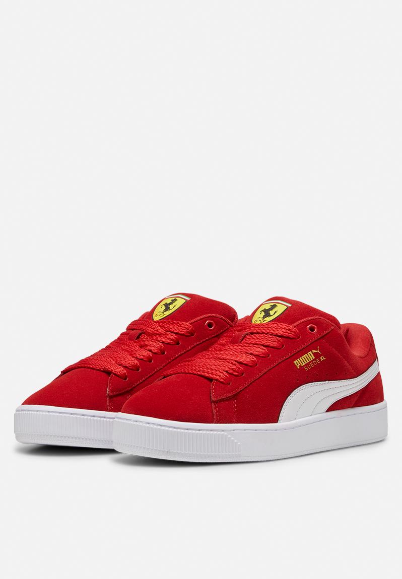 Motorsport Ferrari Suede XL - 308220 02 - Rosso Corsa-PUMA White