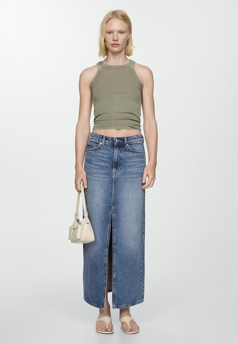 Skirt abele - open-blue