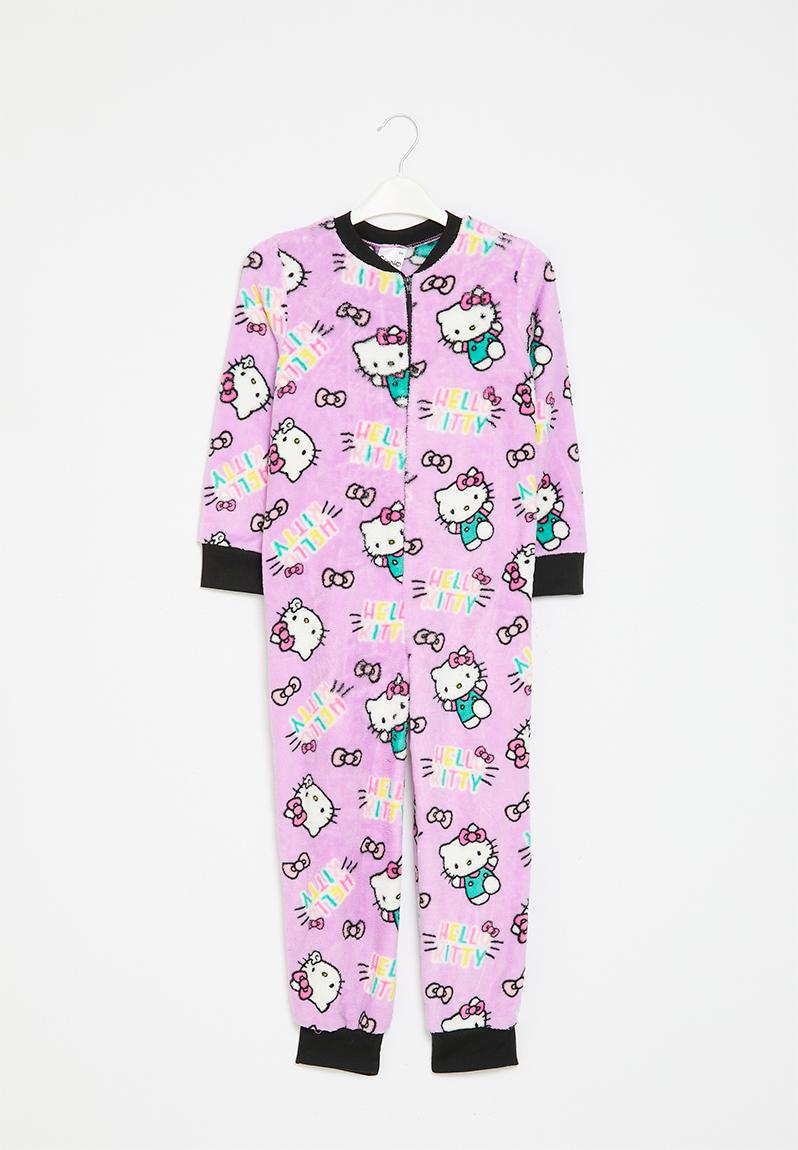 Hello kitty onesie - lilac