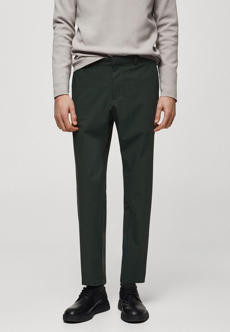 Trousers bologna - dark green MANGO Formal Pants | Superbalist.com