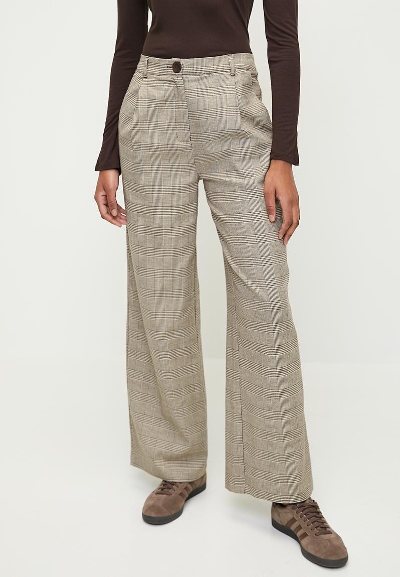 Check wide leg - check