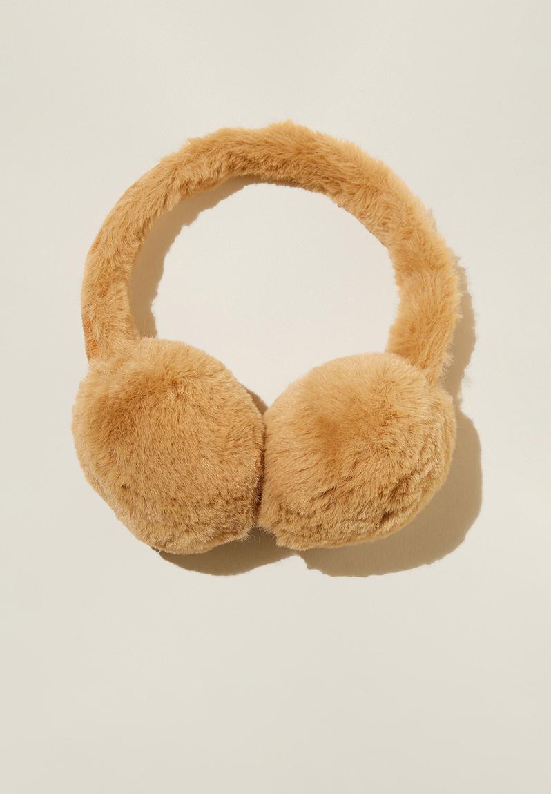 Emma earmuffs - tan