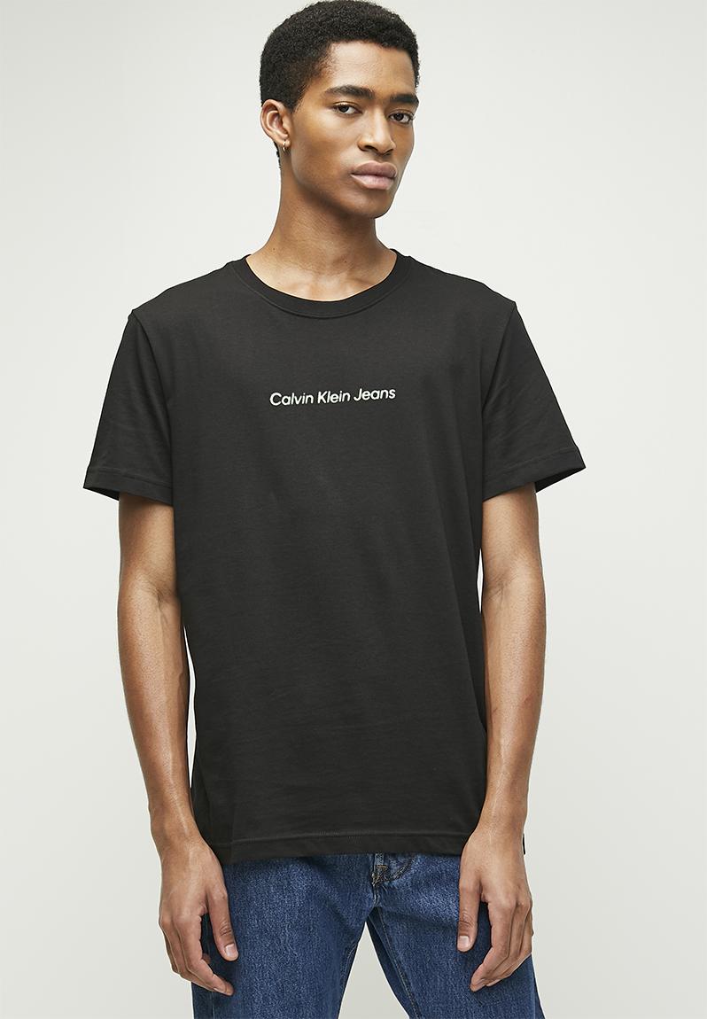 Mirrored Ck Logo Tee - Ck Black
