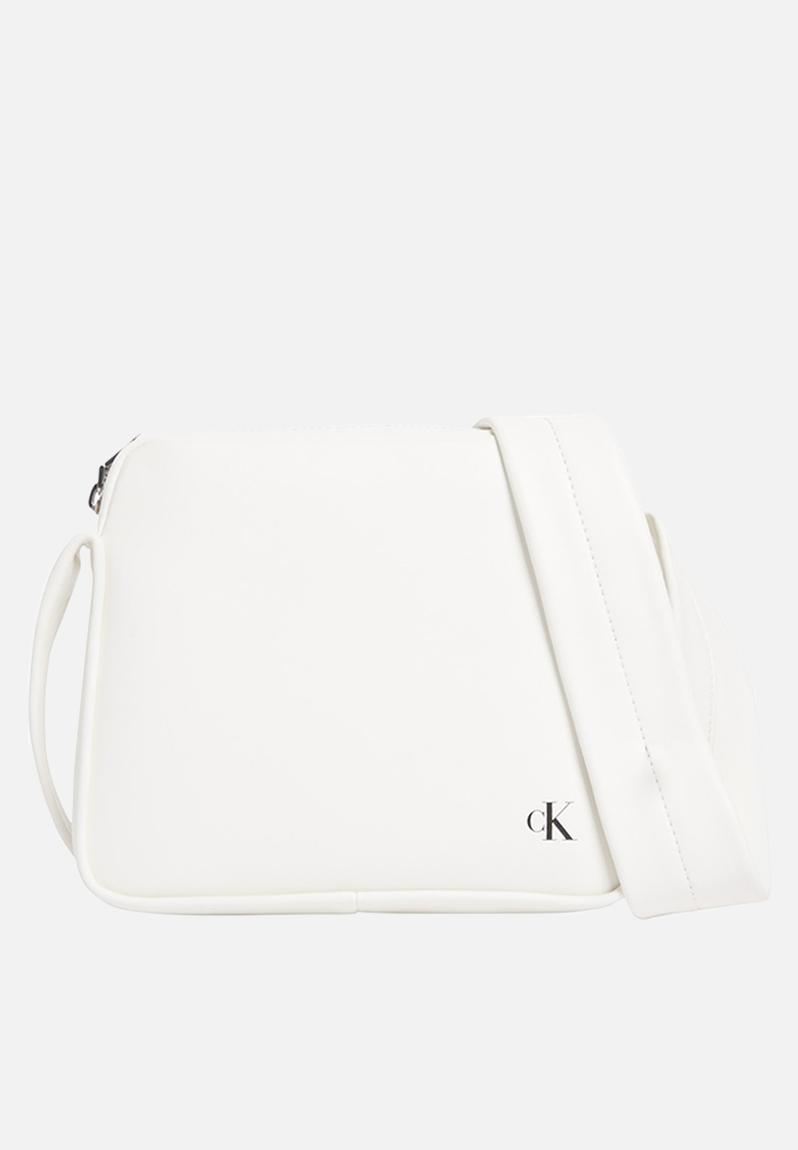 Block camera bag - bright white