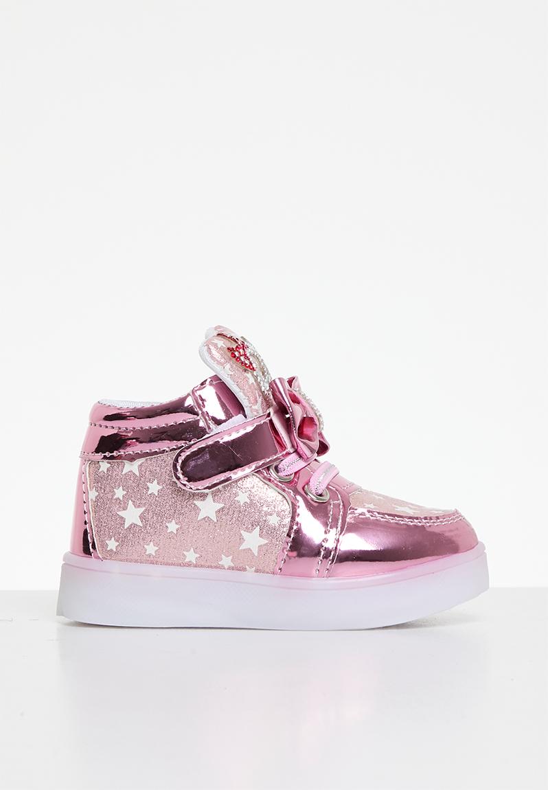 Metallic light up sneakers - pink1 Pop Candy Shoes | Superbalist.com