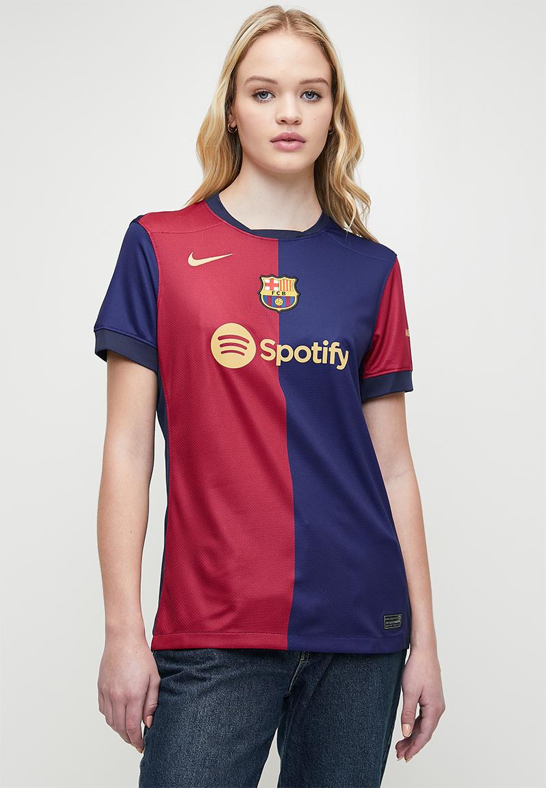 Fcb W Nk Df Stad Jsy Ss Hm - Deep Royal Blue/Noble Red/Club Gold