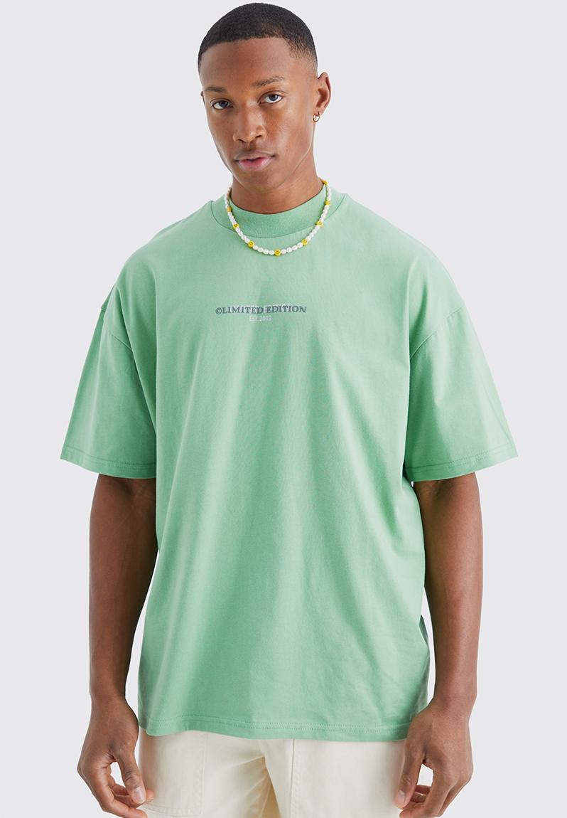 Heavyweight ofcl oversized t-shirt - sage