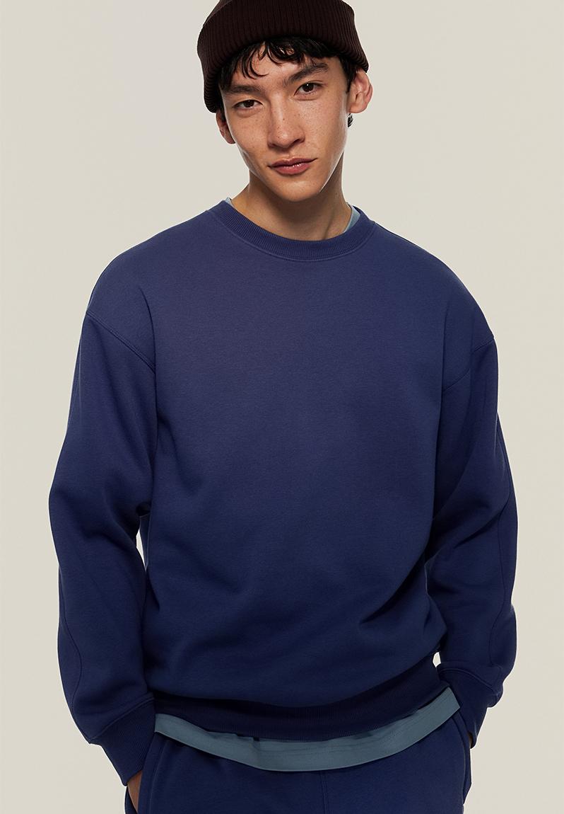 Thermolite® loose fit sweatshirt - blue - 1116080005