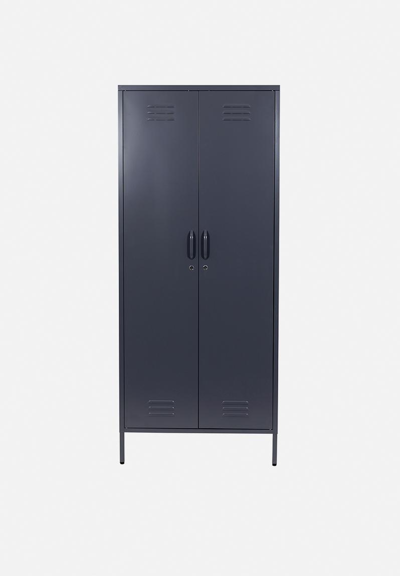 Sugar Cube Double Locker - Carbon Grey