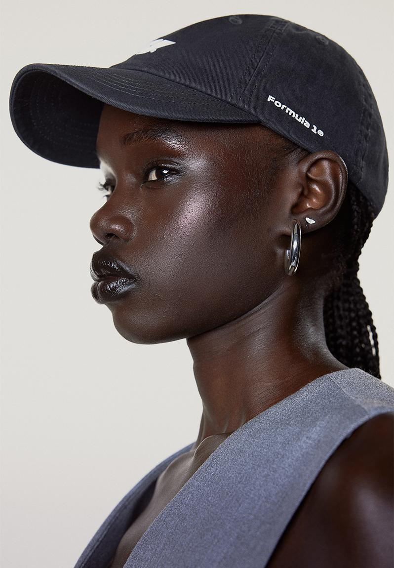 Motif-detail twill cap - grey - 1218815001 H&M Headwear | Superbalist.com