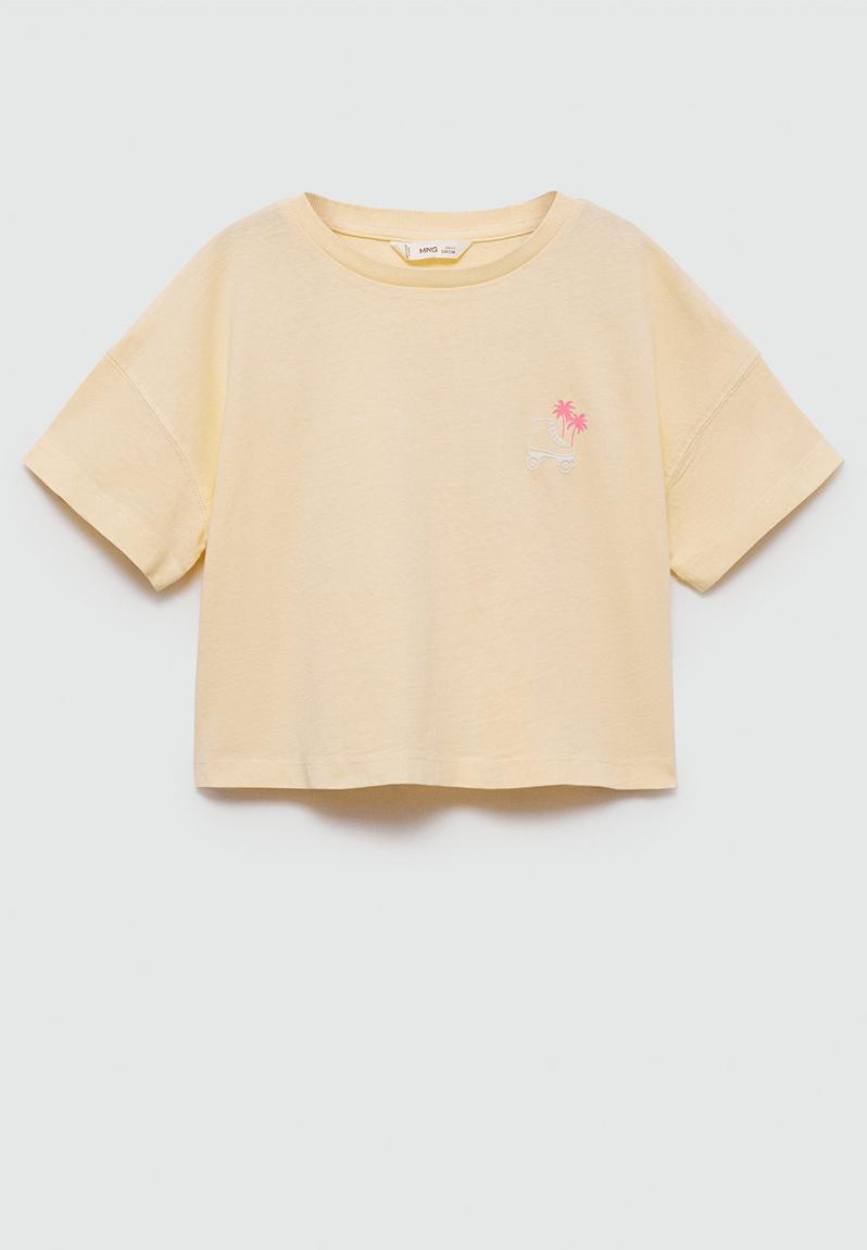 T-shirt skate- yellow