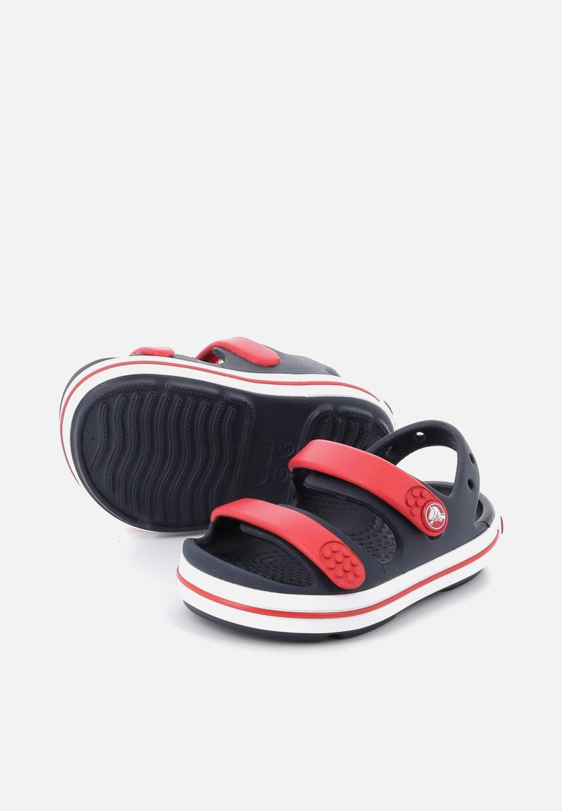Crocband cruiser sandal t - navy/varsity rednew