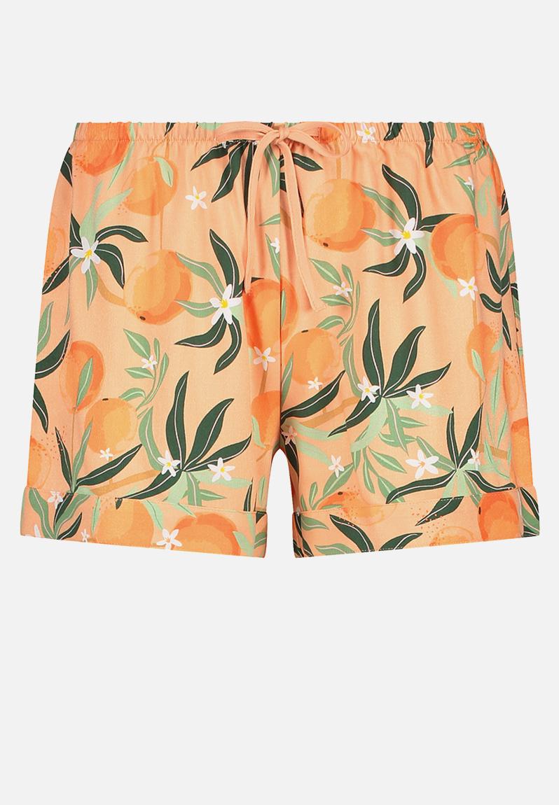 Short Woven Vibrant Summer - almost apricot