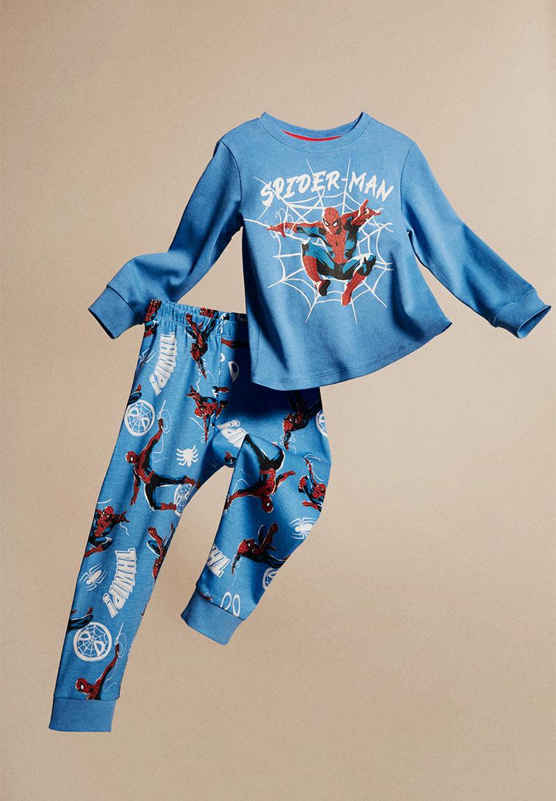 Printed pyjamas - light blue/spider-man - 0785904177