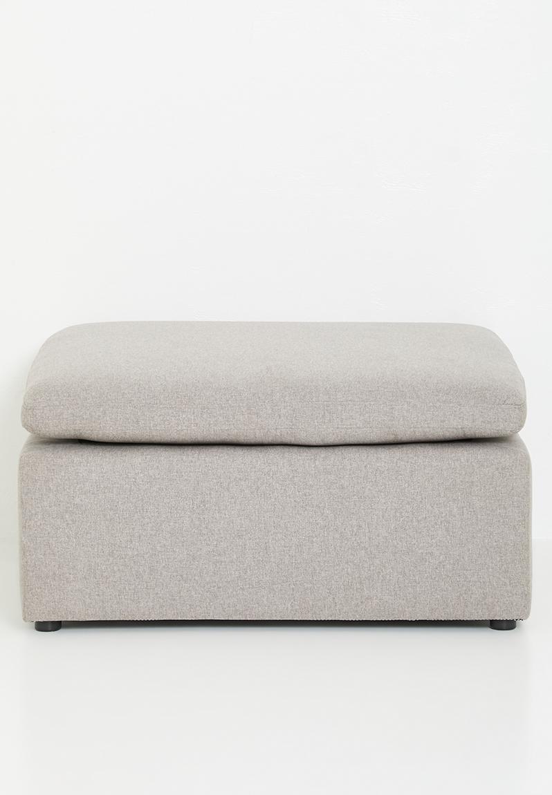 Halo ottoman - dallas mist
