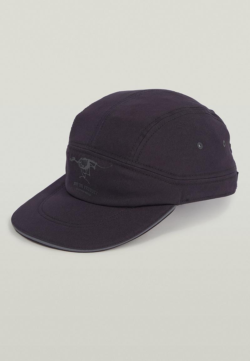 Motion 5 Panel Cap - Dk Black G-STAR Headwear | Superbalist.com