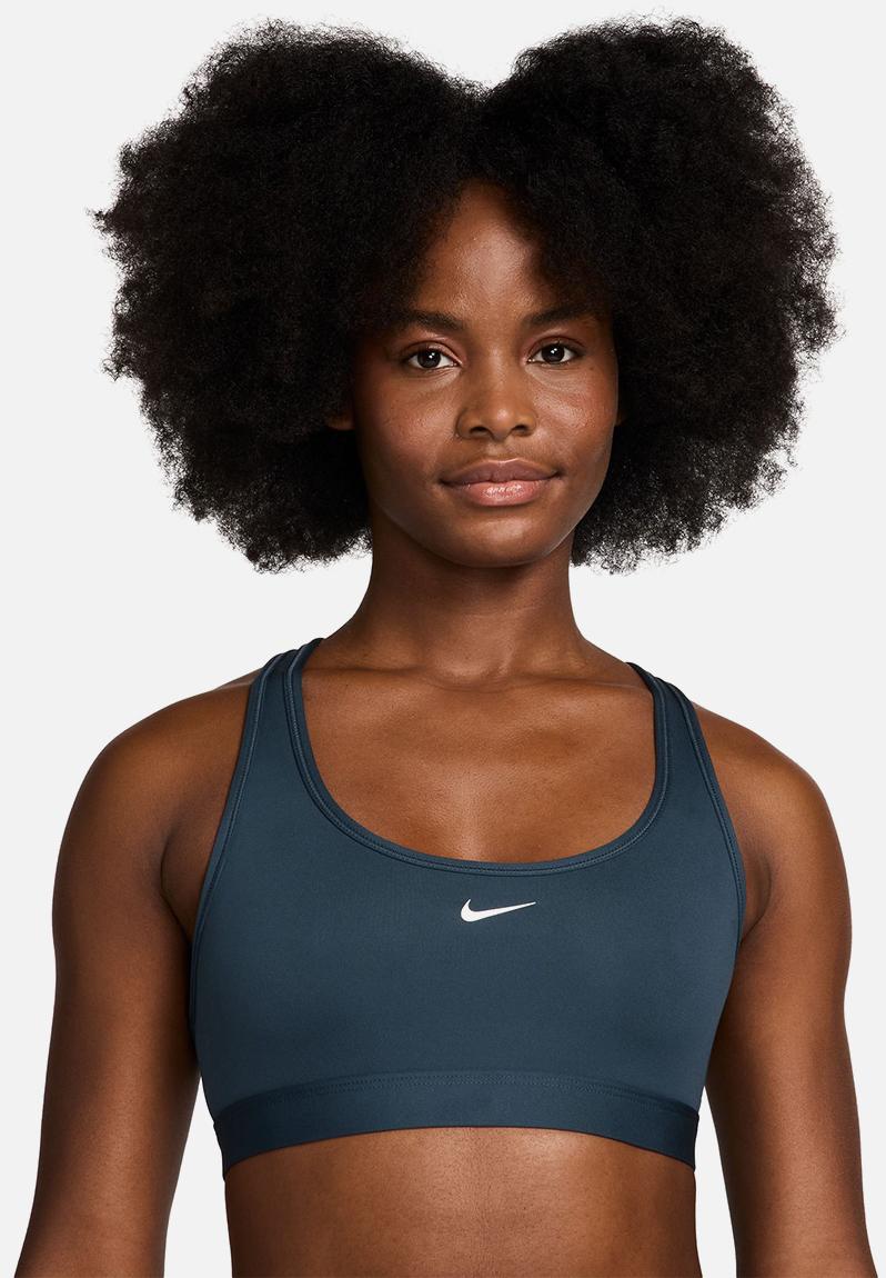 Nike Swoosh Light Support Women's Non-Padded Sports Bra - Armory Navy